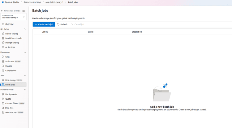 Using the Batch API with Azure OpenAI | Lunary